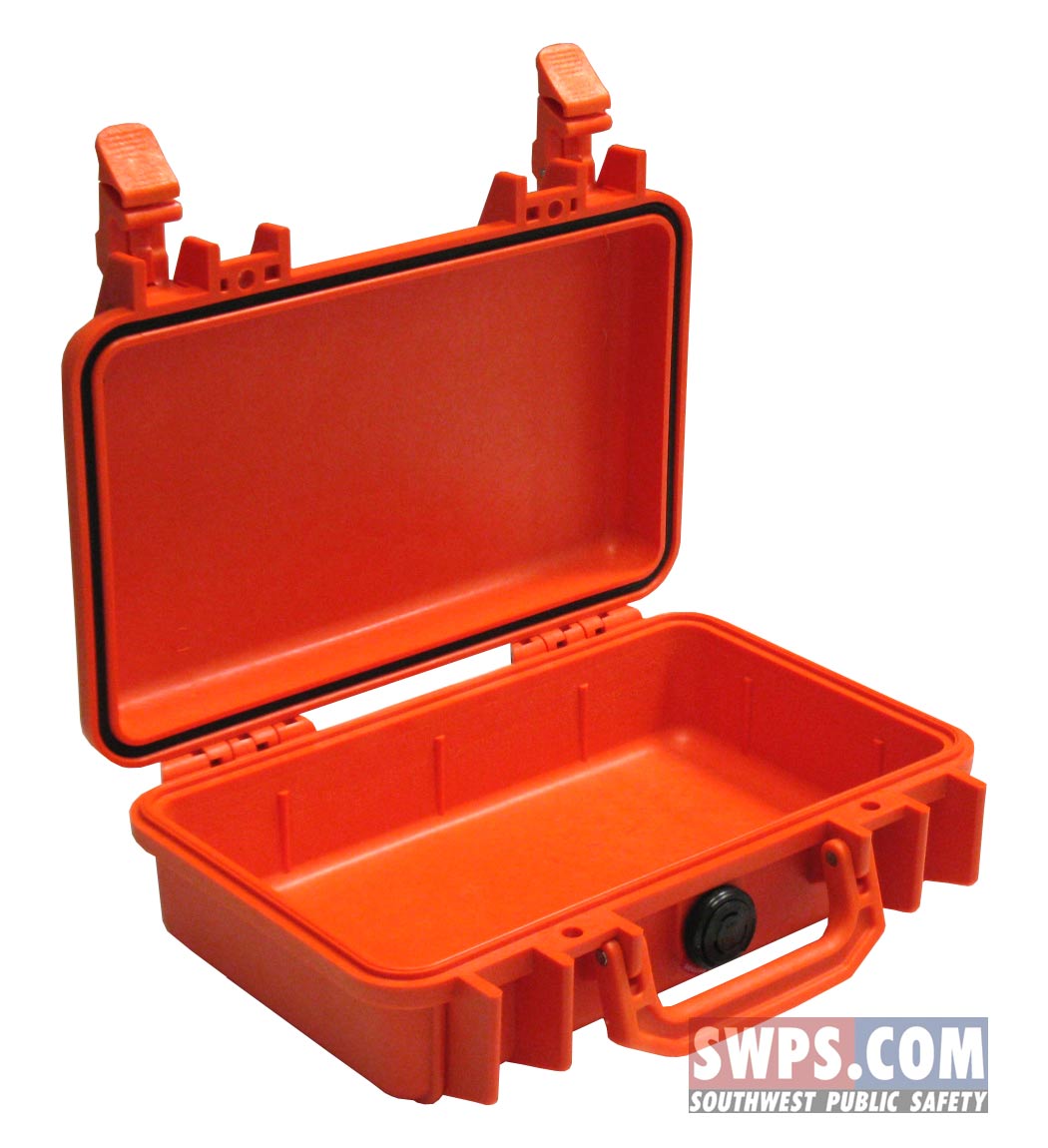 Pelican 1170 Case No Foam - ORANGE 300 MOQ from SWPS.com