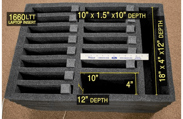 Pelican (14) Laptop Foam Insert for 1660 Case - 1660LTT from SWPS.com