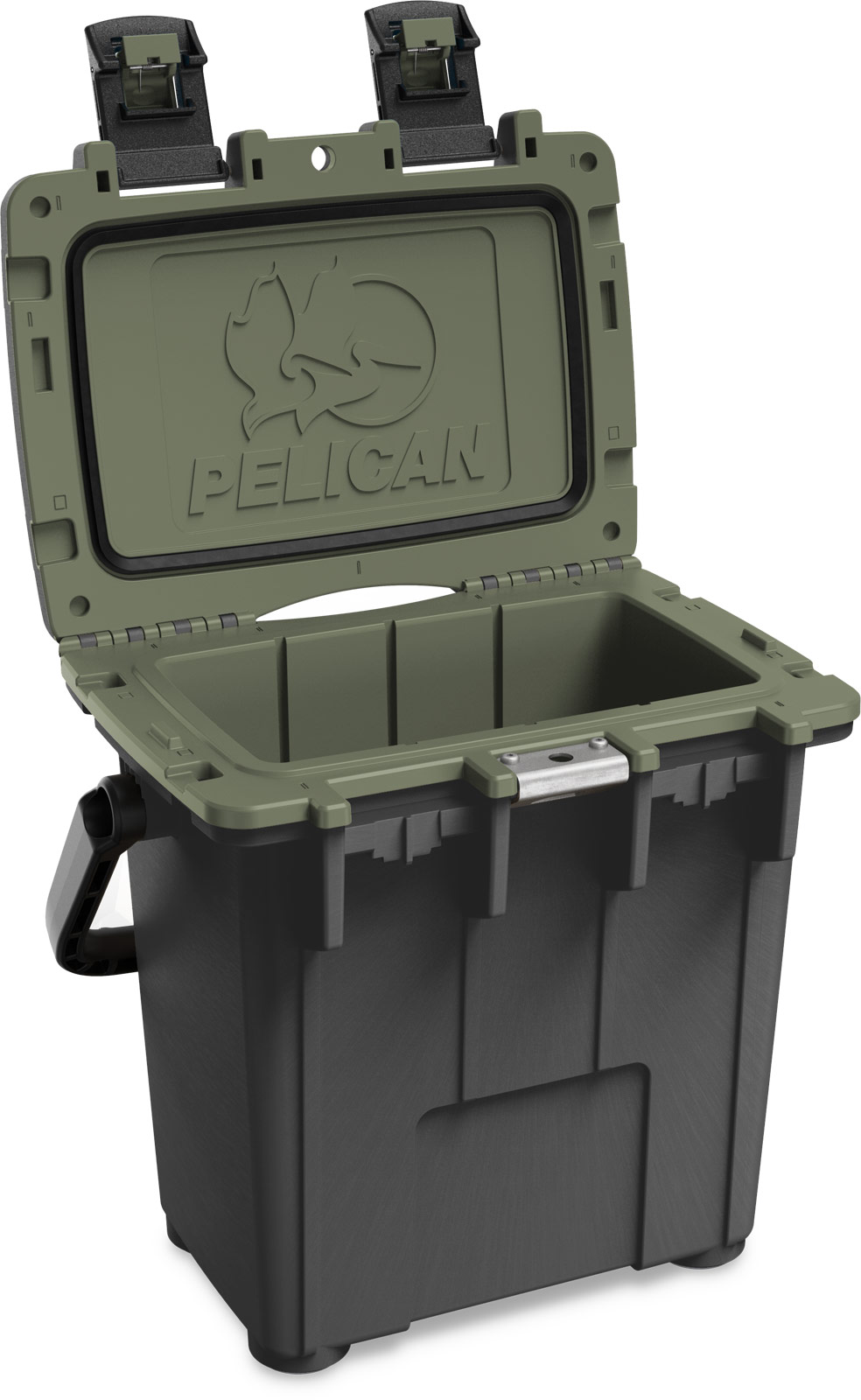 Pelican 20Q Personal Cooler - Gun Metal Gray / Green from SWPS.com