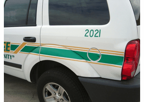 San Antonio Park Police Dodge Durango - 3M Graphics from SWPS.com