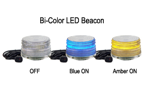 Sho-Me Flashpoint Magnetic-Mount Bi-Color LED Beacon 12.7253 from SWPS.com