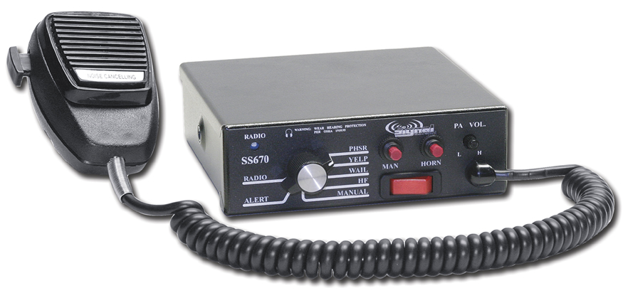 Signal Vehicle Products Compact Siren - SS670 from SWPS.com