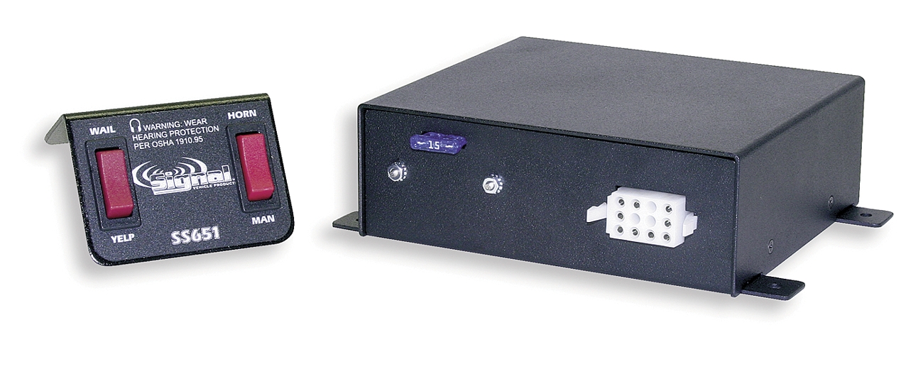 Signal Vehicle Products Motorcycle Siren - SS651 from SWPS.com