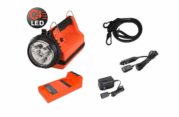 Streamlight E-Spot FireBox Standard System Orange - AC/DC - 1 Charger - 45861 from SWPS.com