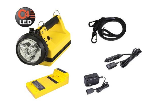 Streamlight E-Spot FireBox Standard System Yellow - AC/DC - 1 Charger ...