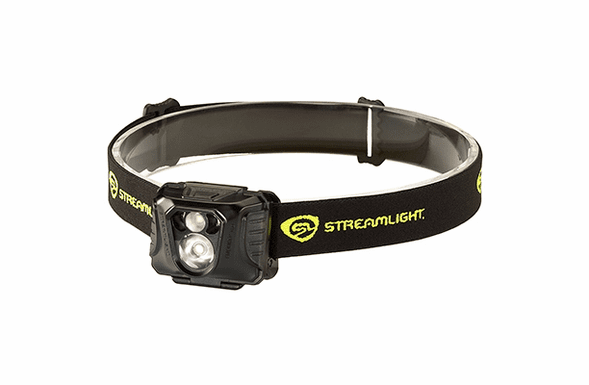Streamlight Enduro Pro - 3 AAA, rubber hard hat strap, elastic head ...