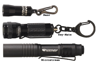 Streamlight Black Nano Light Micro-Miniature LED Key Chain Light ...