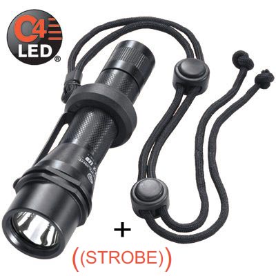 Streamlight NightFighter X C4 LED Tactical Flashlight w/ Strobe- 88008 from SWPS.com