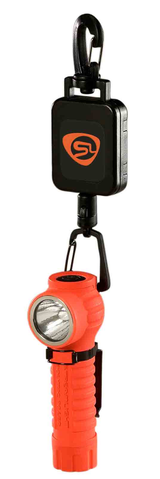 Streamlight PolyTac 90 C4 LED Flashlight with Gear Keeper - Orange ...