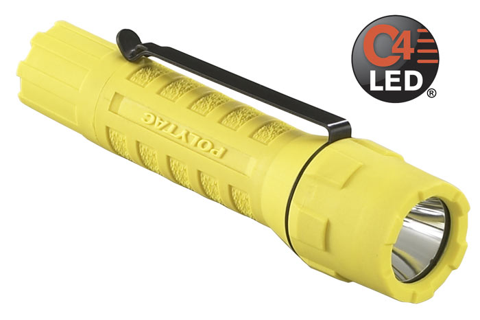 Streamlight PolyTac C4 LED Tactical Handheld Flashlight - Yellow ...