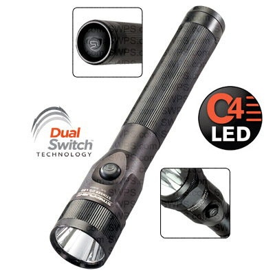 Streamlight Stinger DS C4 LED Rechargeable Flashlight - Dual Switches ...