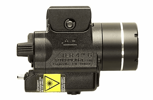 Streamlight TLR-4 G Rail Mounted Tactical Gun Light with Green Laser ...
