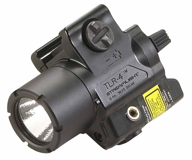 Streamlight TLR-4 Rail Mounted Gun Light with Laser - USP Compact ...