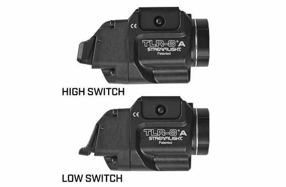 Streamlight TLR-8AG FLEX with High Switch on light, Low Switch included ...