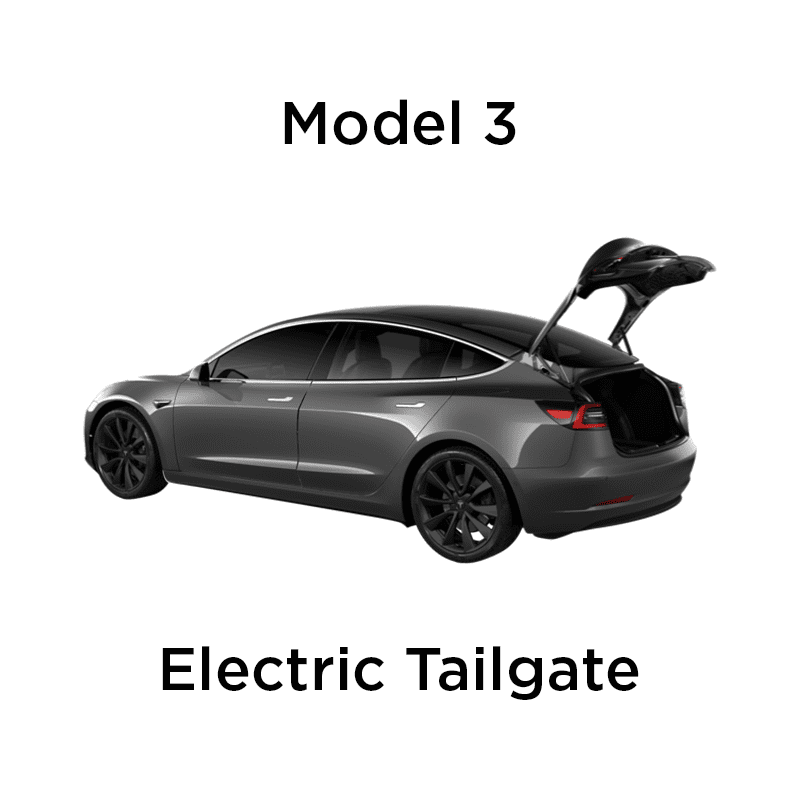 Tesla Model 3 Electric Tailgate (w/ Foot Activation) from SWPS.com