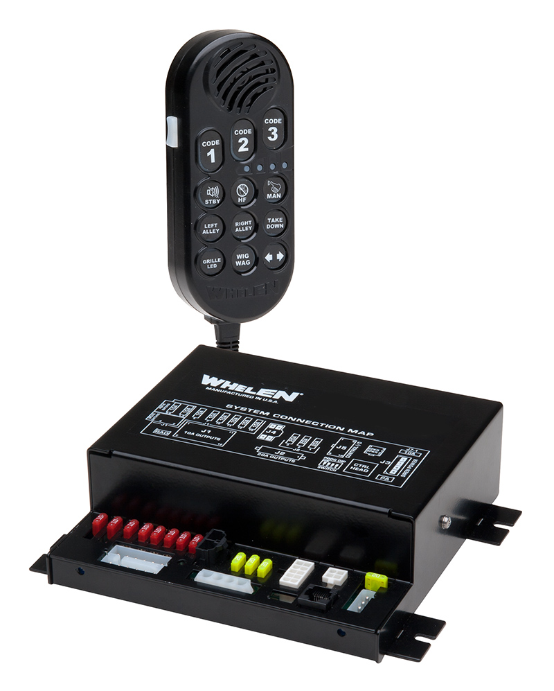 Whelen 295SSA2 Single Tone Siren with Hand-Held Control Head from SWPS.com