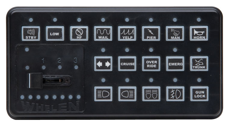 Whelen CenCom Sapphire Siren/Switch Box - CCSRN3 from SWPS.com