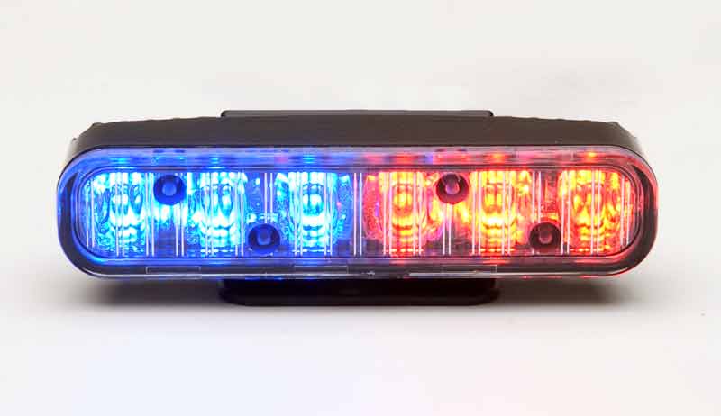 Whelen ION Series Super-LED Universal Light - Red/Blue Split - IONJ ...
