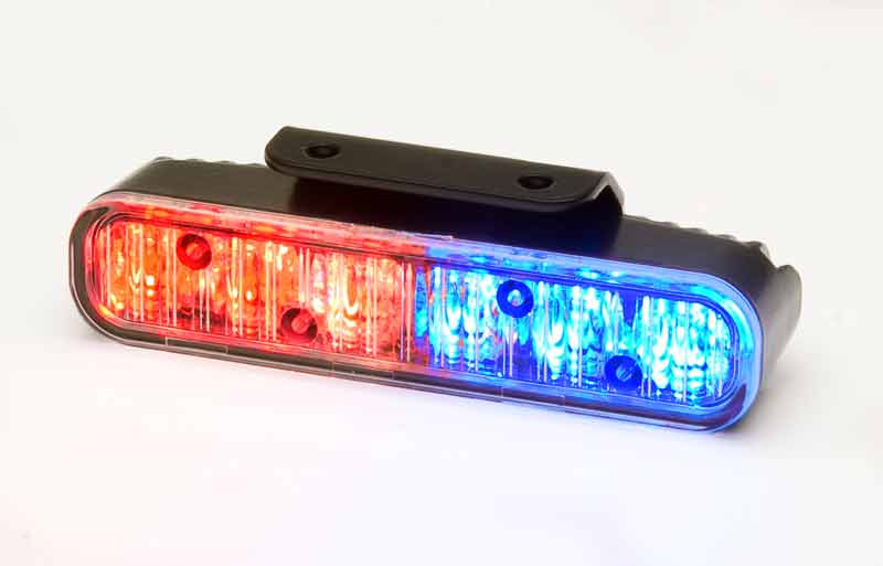 Whelen ION Series Super-LED Universal Light - Red/Blue Split - IONJ ...