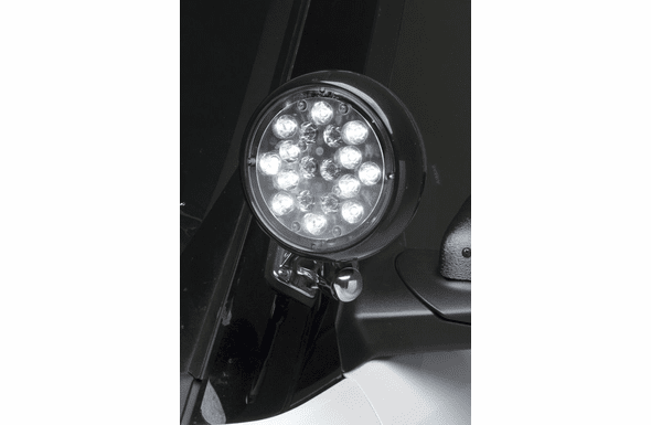 Whelen PAR-46 Super-LED Combination Spotlight and Warning Light Red ...