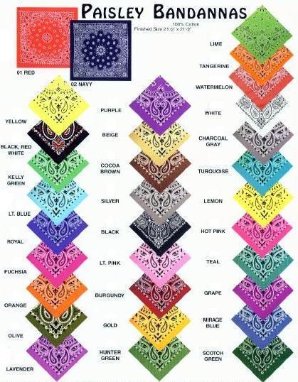 Premium Cotton USA Paisley Bandanas, Dozen - Tan's Club
