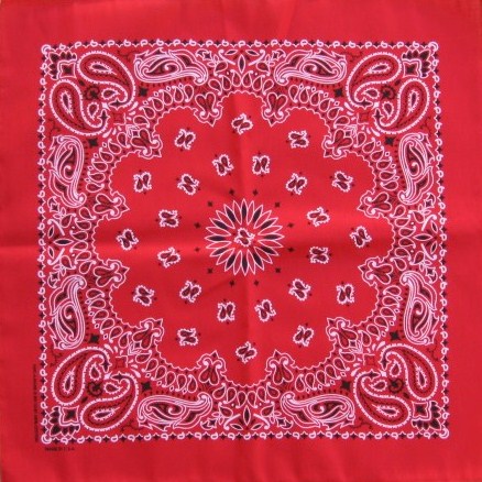 Premium Cotton USA Paisley Bandana, Single - Tan's Club