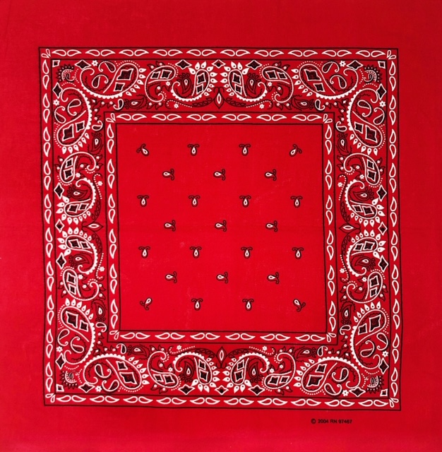 Premium Cotton Paisley Bandanas, Single - Tan's Club