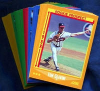 Atlanta Braves Baseball Card Team Sets