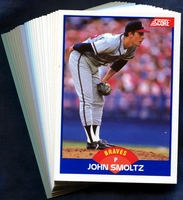 Atlanta Braves Baseball Card Team Sets