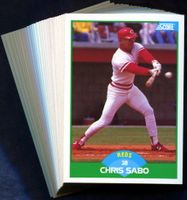 Cincinnati Reds Baseball Card Team Sets