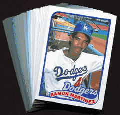 1989 Topps Los Angeles Dodgers Baseball Card Team Set