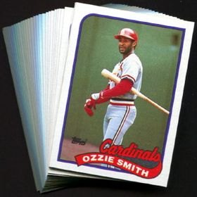 1989 Topps St Louis Cardinals Baseball Card Team Set