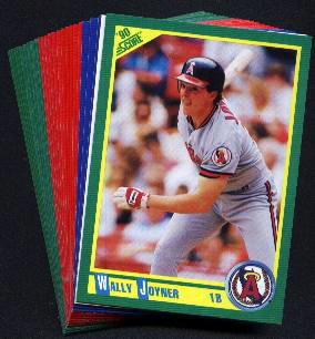 1990 Score Anaheim California Angels Baseball Cards Team Set