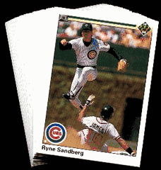 1990 Upper Deck Chicago Cubs Baseball Cards Team Set