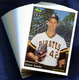 1991 Augusta Pirates Classic Best Minor League Baseball Card Team Set