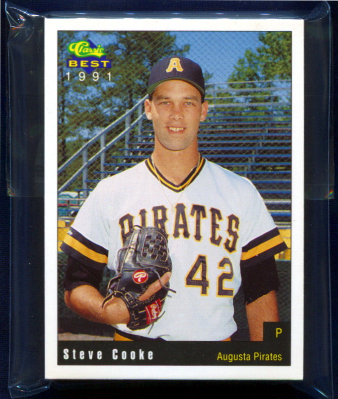 1991 Augusta Pirates Classic Best Minor League Baseball Card Team Set