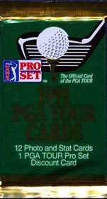 1991 Pro Set Golf Cards Pack