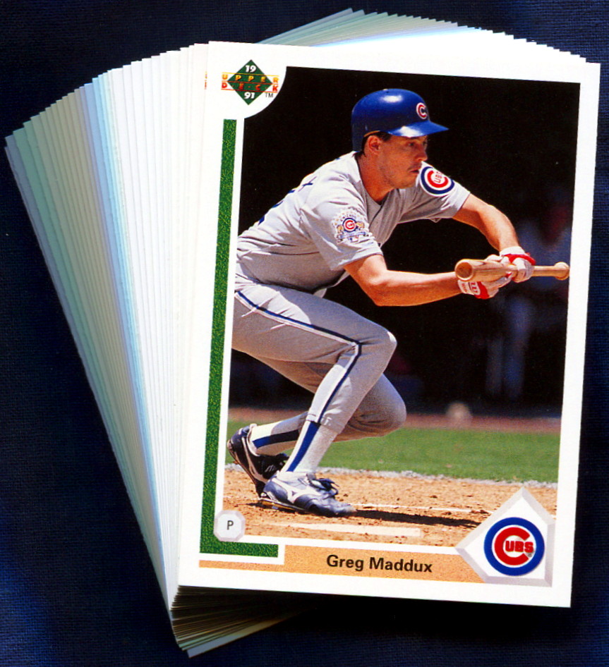 1991 Upper Deck Chicago Cubs Baseball Card Team Set