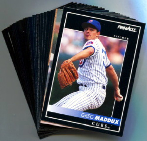 1992 Pinnacle Chicago Cubs Baseball Card Team Set