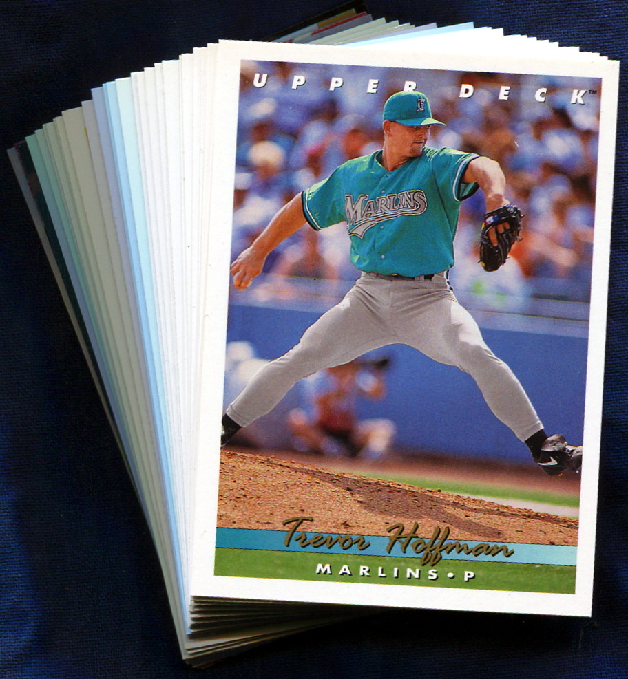 1993 Upper Deck Florida Marlins Baseball Cards Team Set