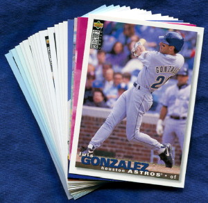 1995 Upper Deck Collector's Choice Houston Astros Baseball Card Team Set