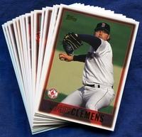 Boston Red Sox Baseball Card Team Sets