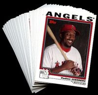 Los Angeles Angels of Anaheim Baseball Card Team Sets