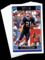 Buffalo Bills NFL Football Card Team Sets