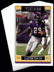 2006 Topps Minnesota Vikings NFL Football Card Team Set