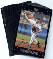 Atlanta Braves Baseball Card Team Sets