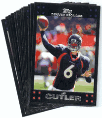 2007 Topps Denver Broncos NFL Football Card Team Set