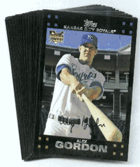 2007 Topps Kansas City Royals MLB Baseball Cards Team Set