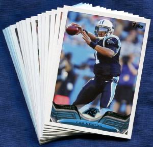 2013 Topps Carolina Panthers NFL Football Card Team Set