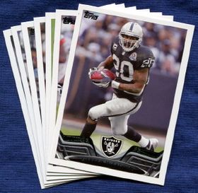 2013 Topps Oakland Raiders NFL Football Card Team Set